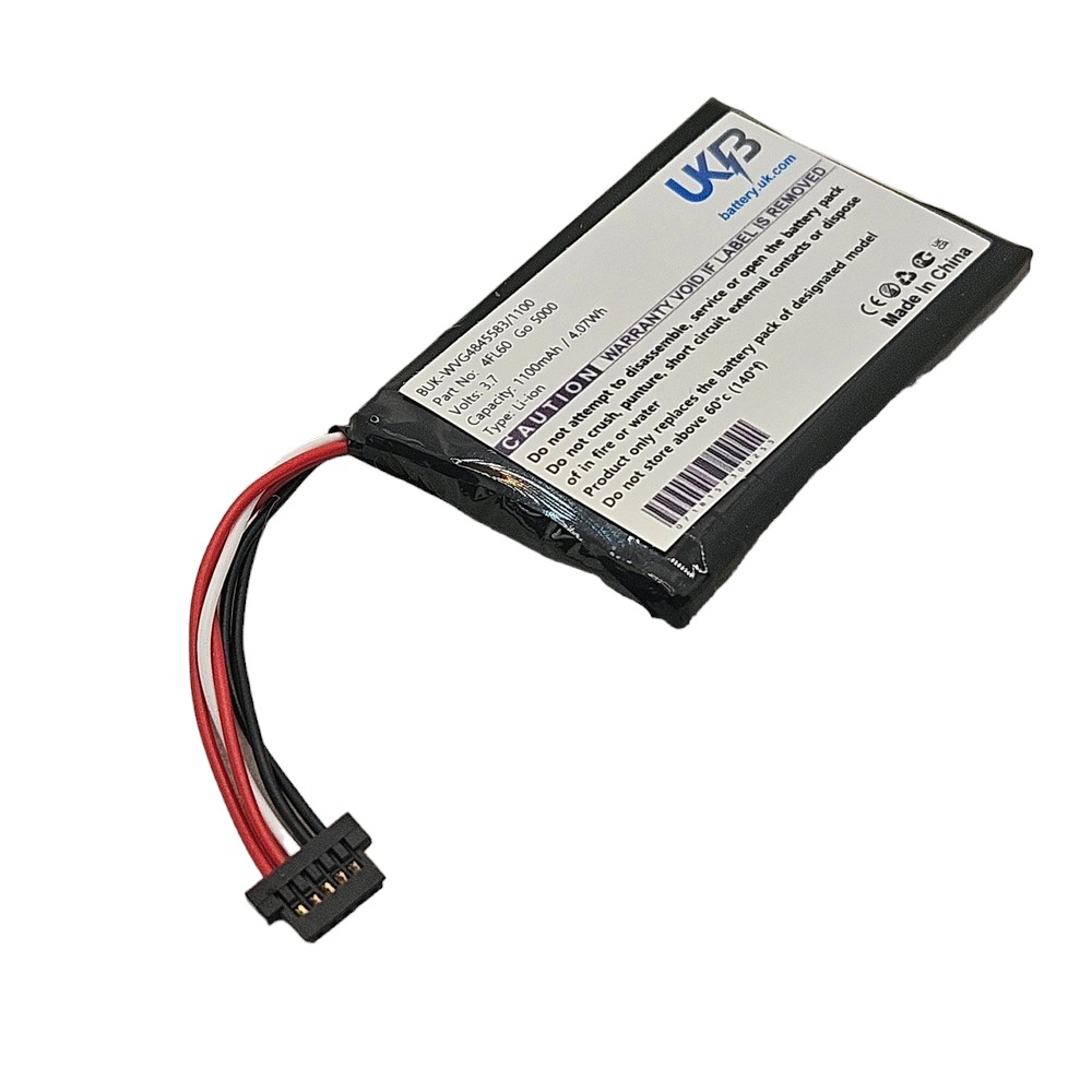 Replacement Battery Batteries For TOMTOM AHA11111008 CS TMG500SL