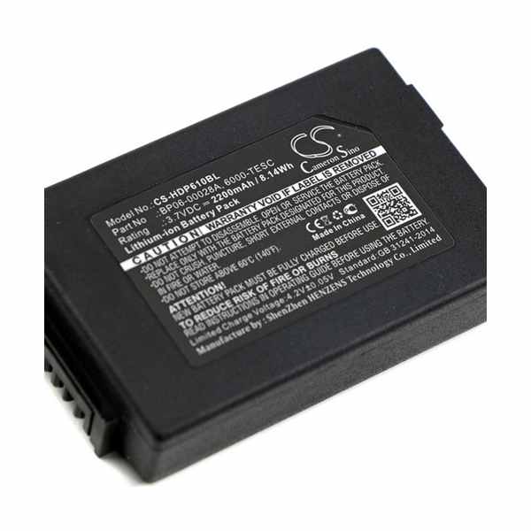 Handheld Dolphin 6100 Compatible Replacement Battery
