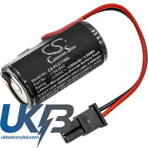 Replacement Battery Batteries For ALLEN BRADLEY ControlLogix 5563 CS ...