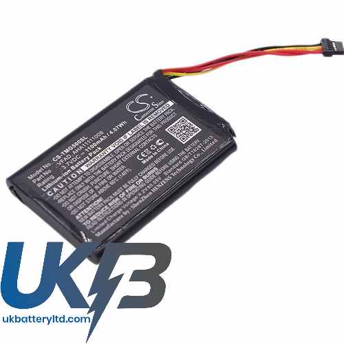 Replacement Battery Batteries For TOMTOM AHA11111008 CS TMG500SL