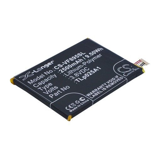 Replacement Battery For Alcatel TLp025A1 One Touch POP 2 5.0...